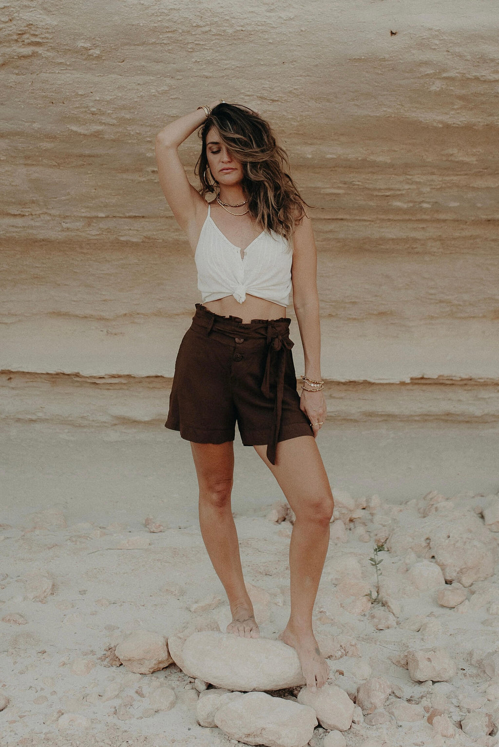 Sienna Shorts - chocolate – Unfurl